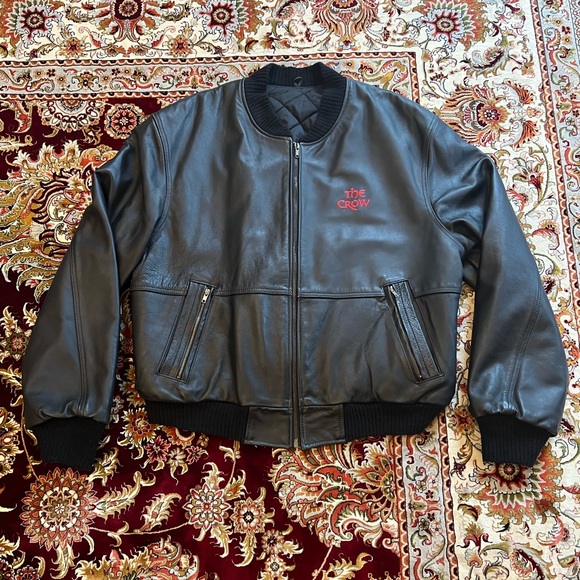 The Crow | Jackets & Coats | Vintage The Crow Movie Promo Bomber ...